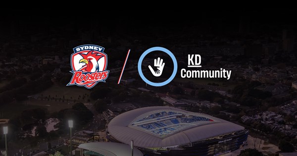 Sydney Roosters Partner with KD Community | Roosters
