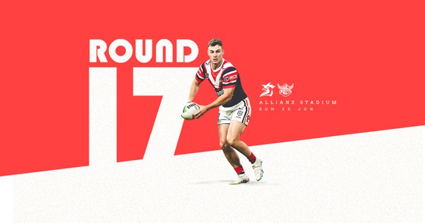 NRL Line Up for Round 17 vs Raiders | Roosters
