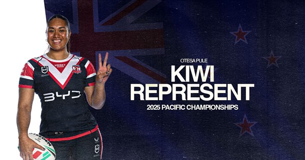 NRL 2025, Pacific Championships 2025, Kiwi Ferns squad, Otesa Pule ...