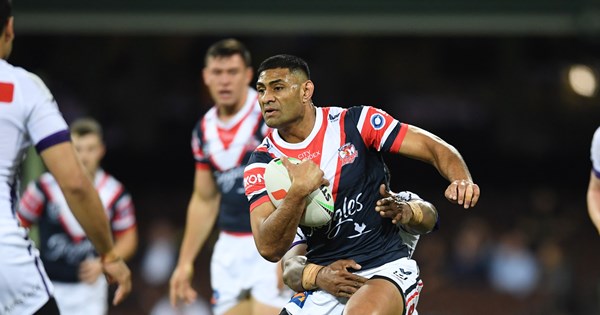 Tupou Equals Record as Roosters Fall to Storm | Roosters