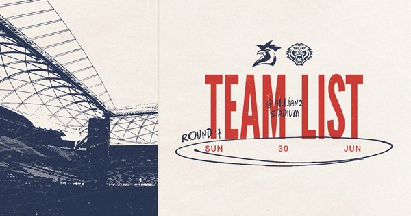24-Hour Update: Round 17 NRL Line Up vs Tigers | Roosters