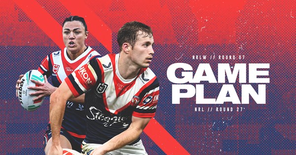 Your 2023 Game Plan | NRL Round 27 & NRLW Round 7 | Roosters