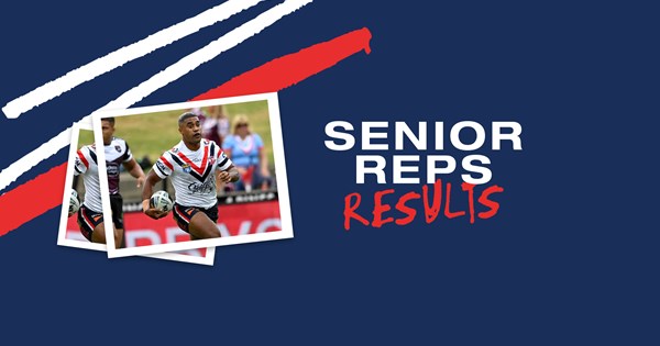Seniors Report Round 2: Cup Post First Win | Roosters