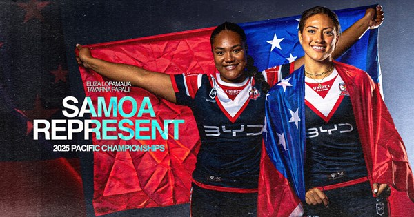 NRL 2025, Pacific Championships 2025, Fetu Samoa squad, Shalom Sauaso ...