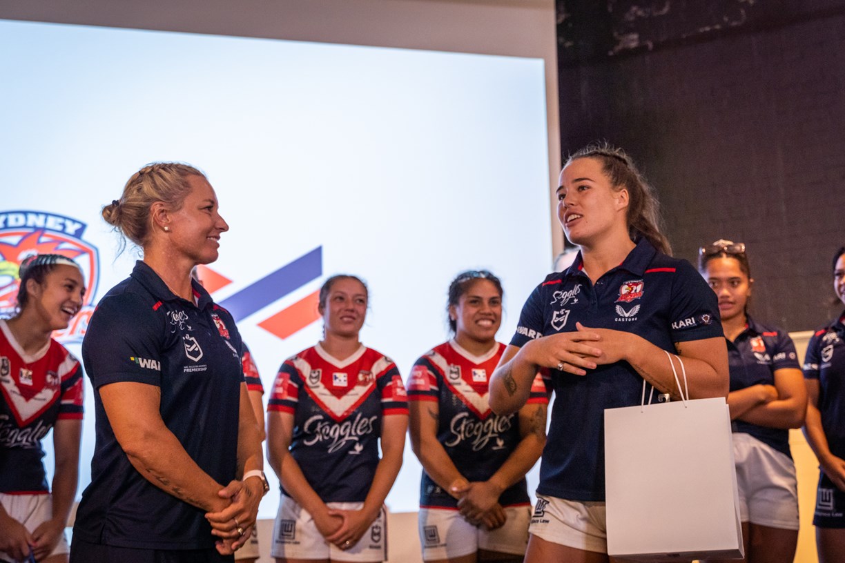 2021 NRLW Awards | Roosters