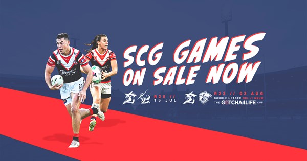SCG Tickets on Sale for General Public | Roosters