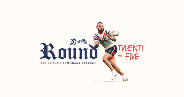 NRL Line Up for Round 25 vs Eels | Roosters