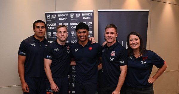 NRL Ready: Rookie Camp Prepares Youngsters for Big Time | Roosters