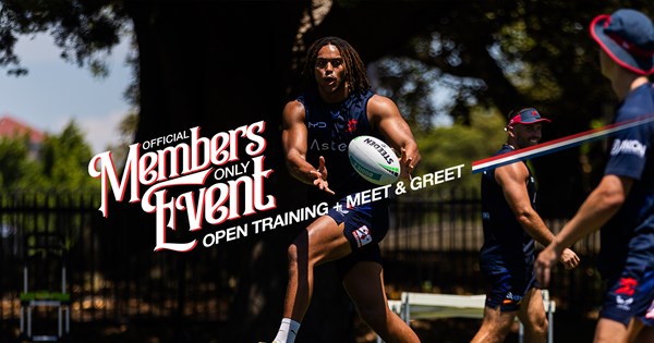 Exclusive Members Event - Meet the 2025 Squad! | Roosters