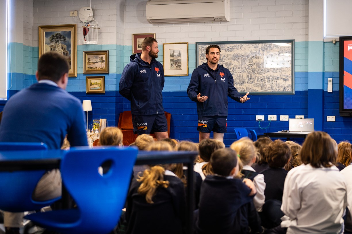 Gallery | Roosters Visit Eastern Suburbs Schools | Roosters