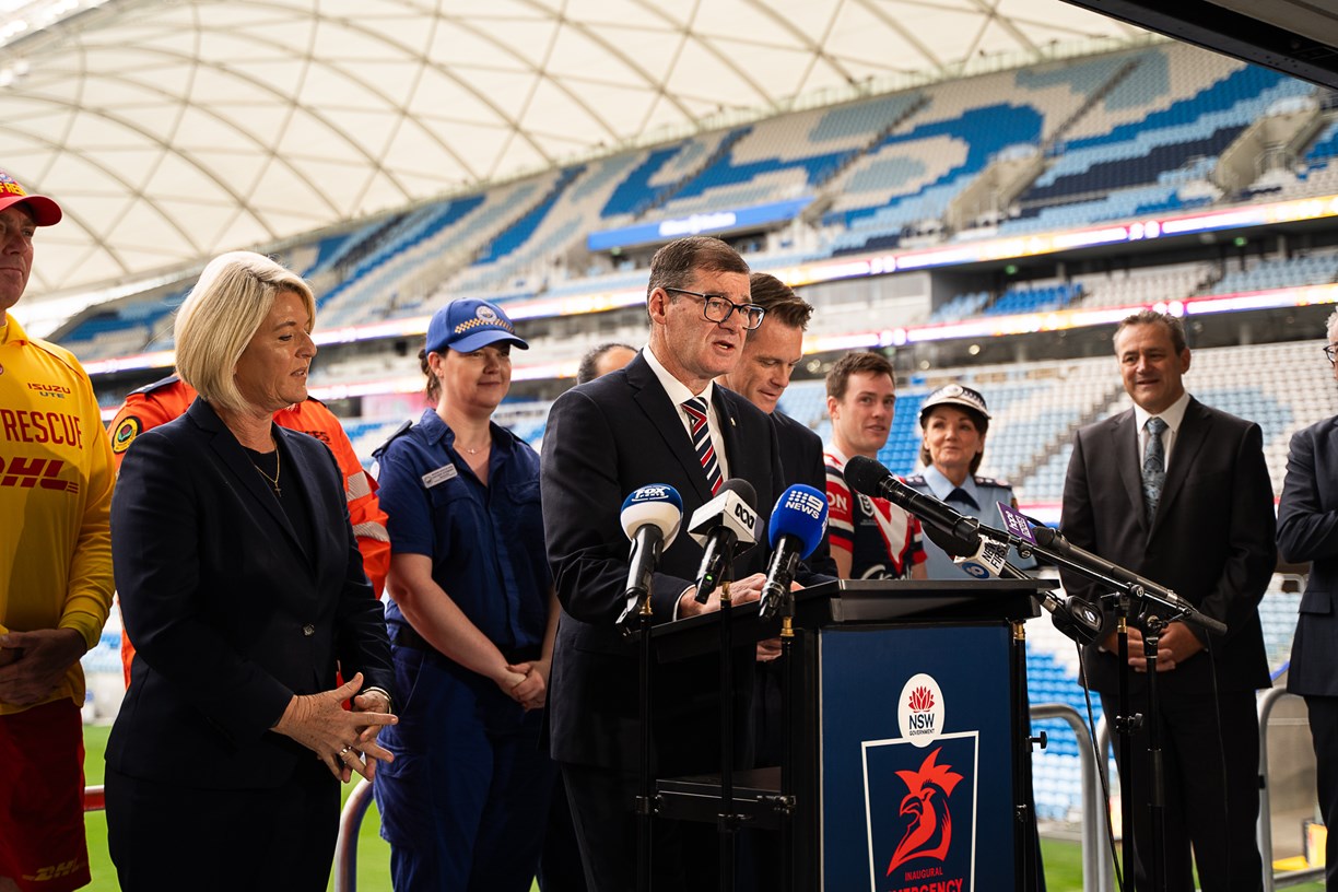 Emergency Service Event Launch | Roosters