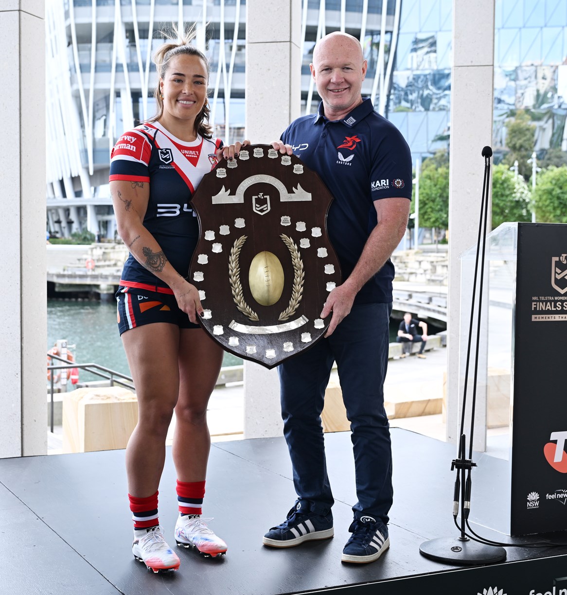 2025 NRLW Finals Launch | Roosters