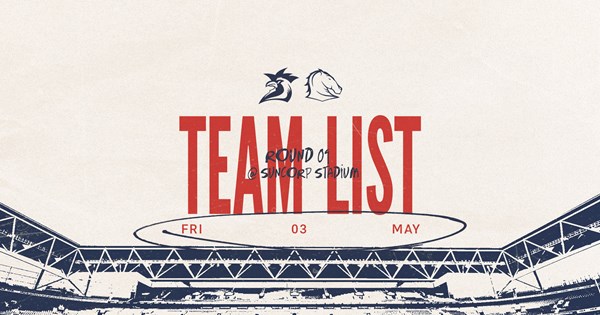 24-Hour Update: Round 9 NRL Line Up vs Broncos | Roosters
