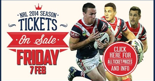 2014 NRL Season Ticket Info | Roosters