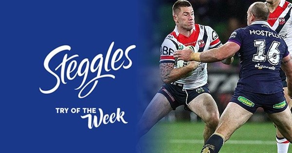 Steggles Try of the week | Round 20 | Roosters