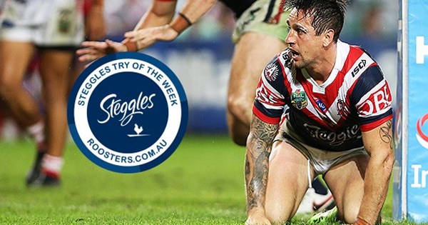 Steggles Try | Anzac Day | Roosters
