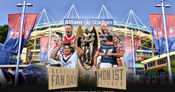 Sydney Roosters Premiership Fan Day | Roosters