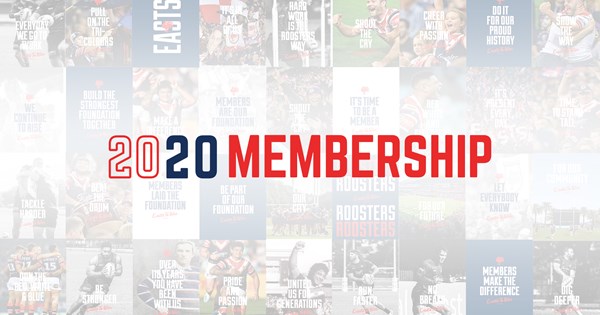 2020 Membership Guide | Pick A Package For You | Roosters