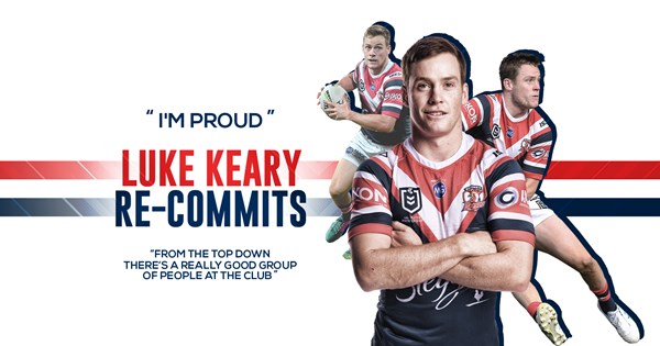 Luke Keary re-commits to Roosters | Roosters