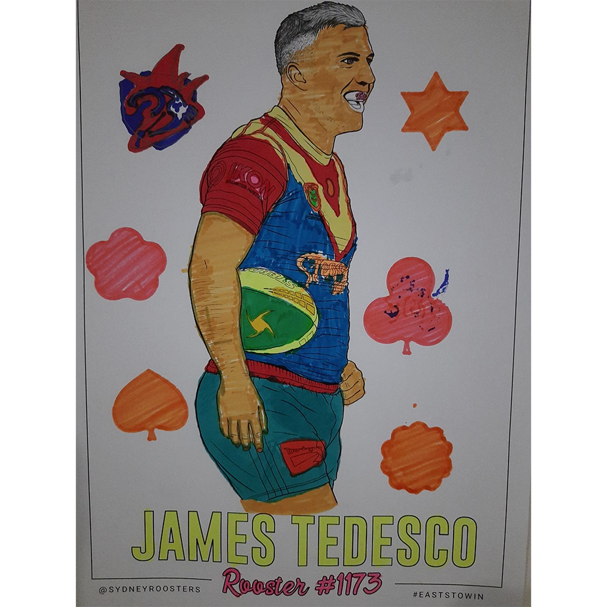Teddy Colour to Win Entries! | Roosters
